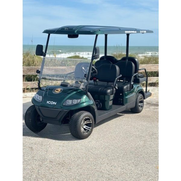 6 Passenger LSV Golf Cart - Space Coast Cart Rentals